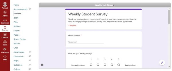 How to distribute weekly exit tickets to check-in on students - IT ...