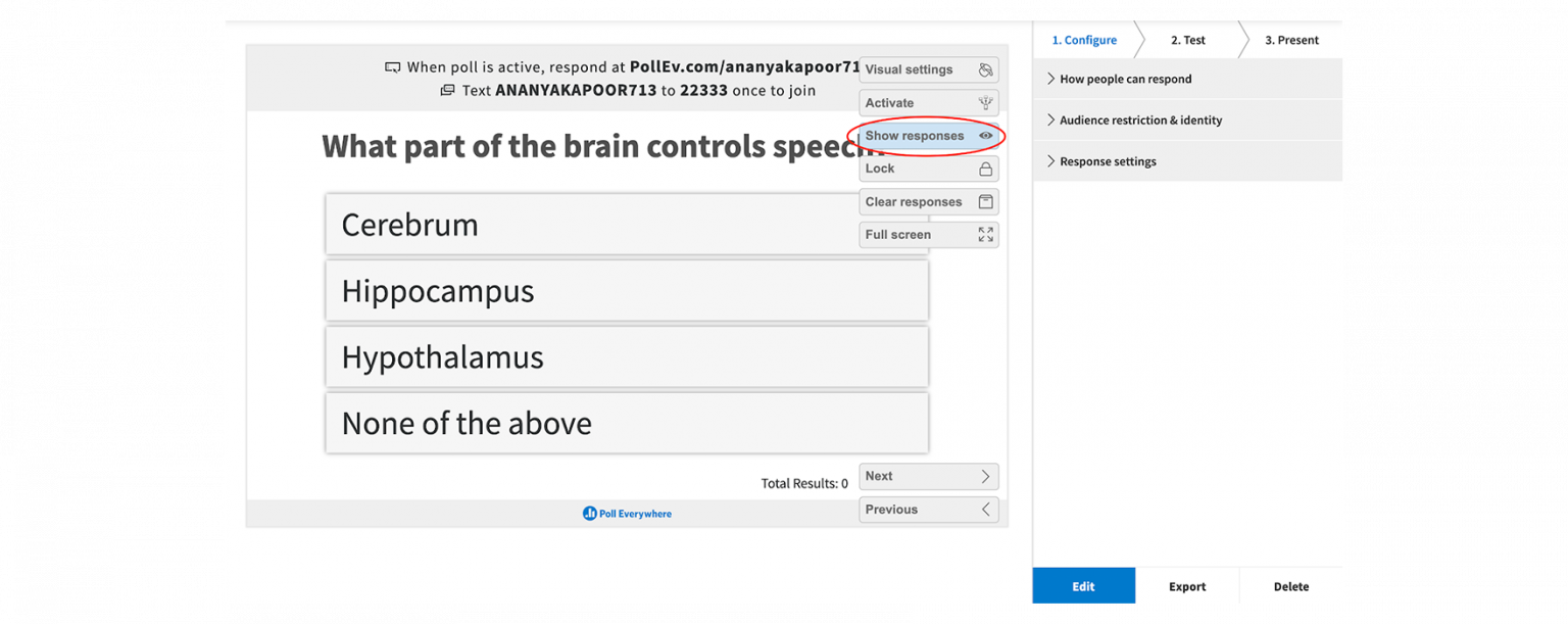How to utilize Poll Everywhere, a surveying and data-collection ...