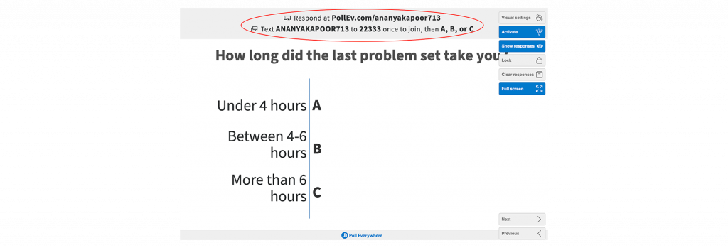 How to utilize Poll Everywhere, a surveying and data-collection ...