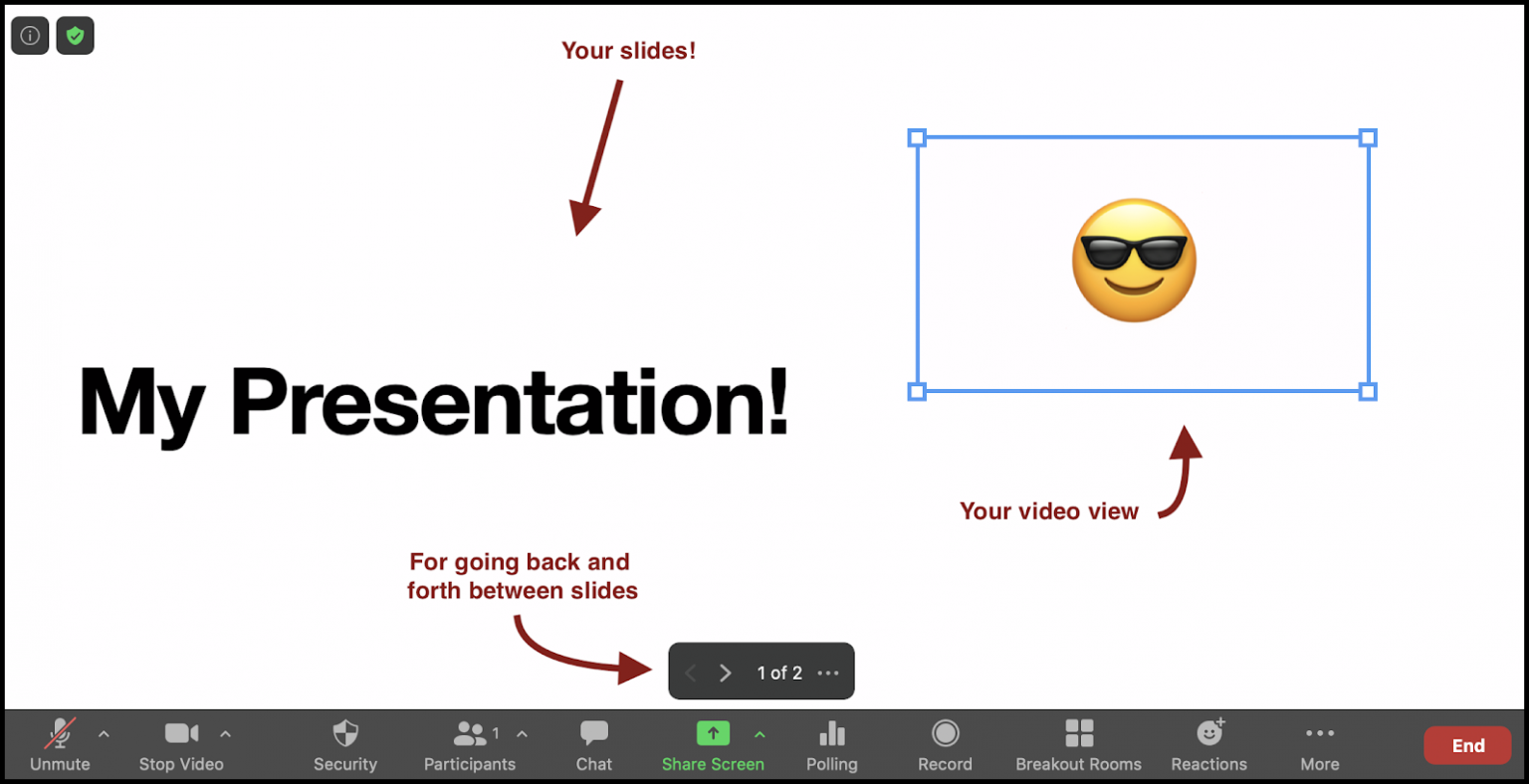 How to use the Slides as Virtual Background Zoom feature - IT Teaching ...